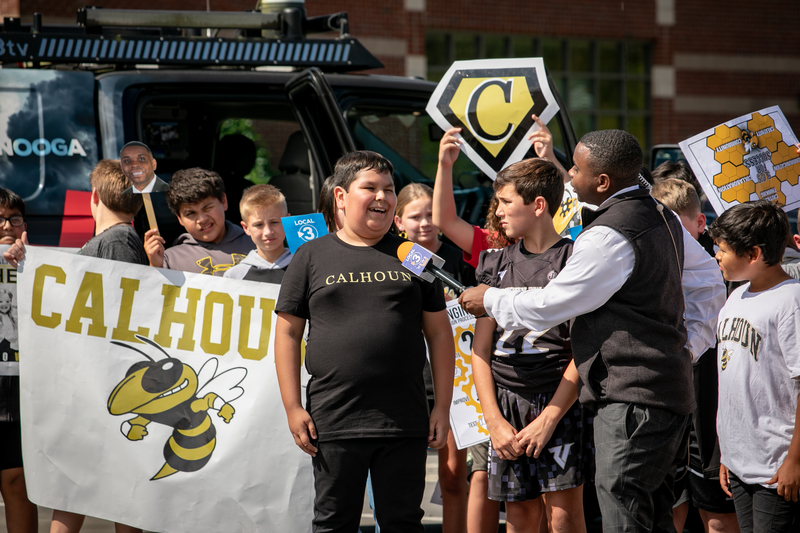 Exciting news from Calhoun Elementary School today! | Calhoun City Schools