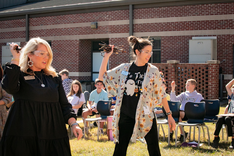 CES 6th Grade Teams Up with High School CTAE for STEM Hurricane House ...